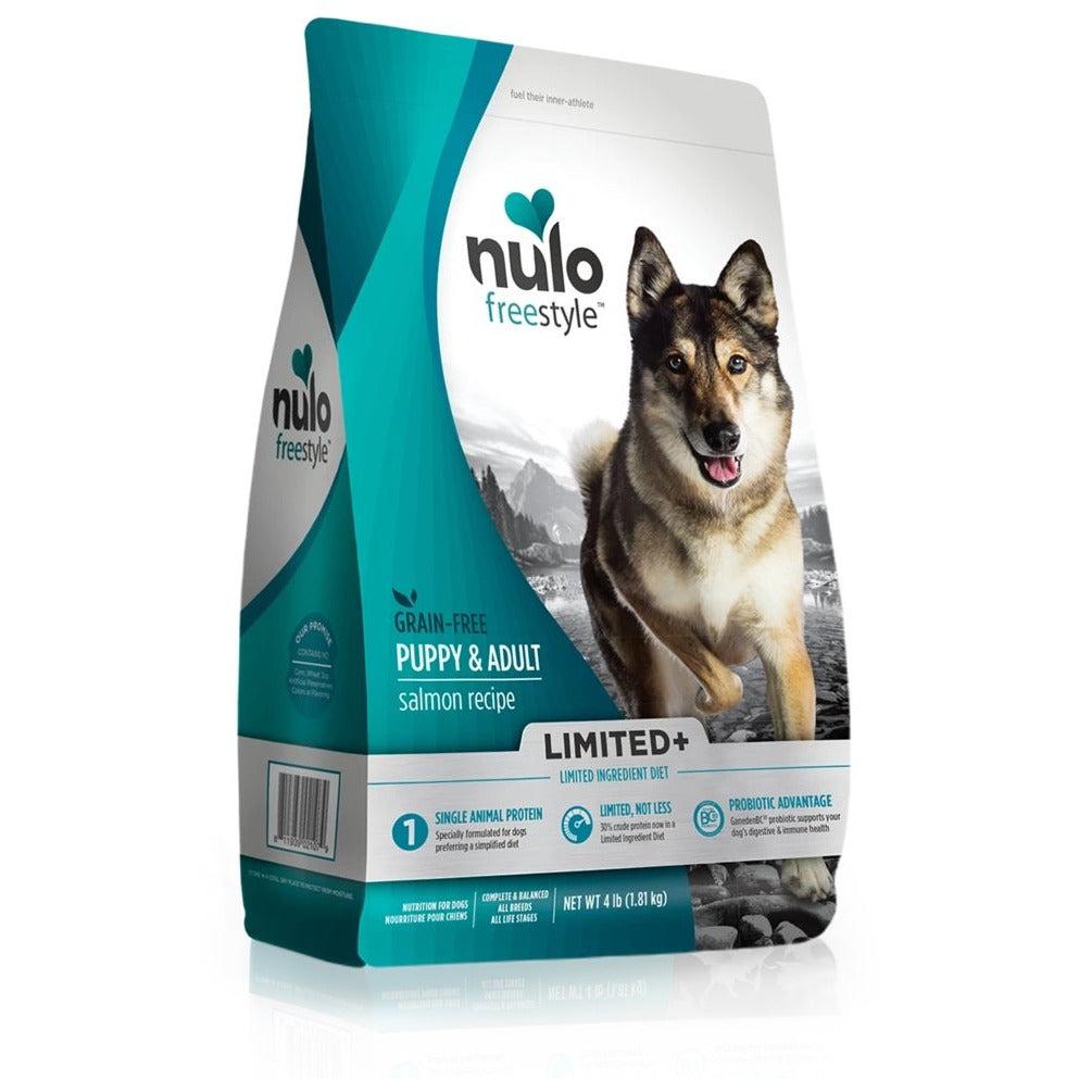 Nulo Puppy & Adult Salmon (Limited+) – Paw Hana Supply Co.